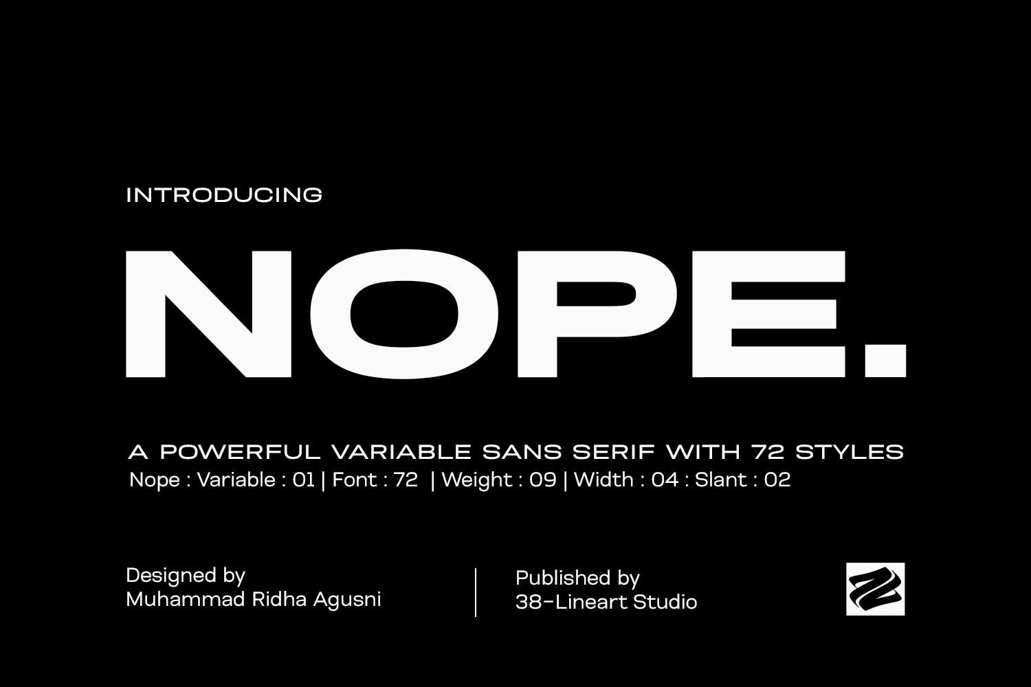 Nope - Fontsources